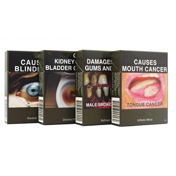Smoking Packs Cigarette Boxes Paper Packet Tobacco Plain Standardized ...